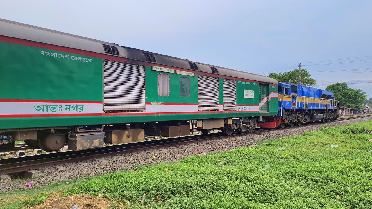 Journey by Luxury Lhb Train Kopothakkho express - Crossing most Biggest ...