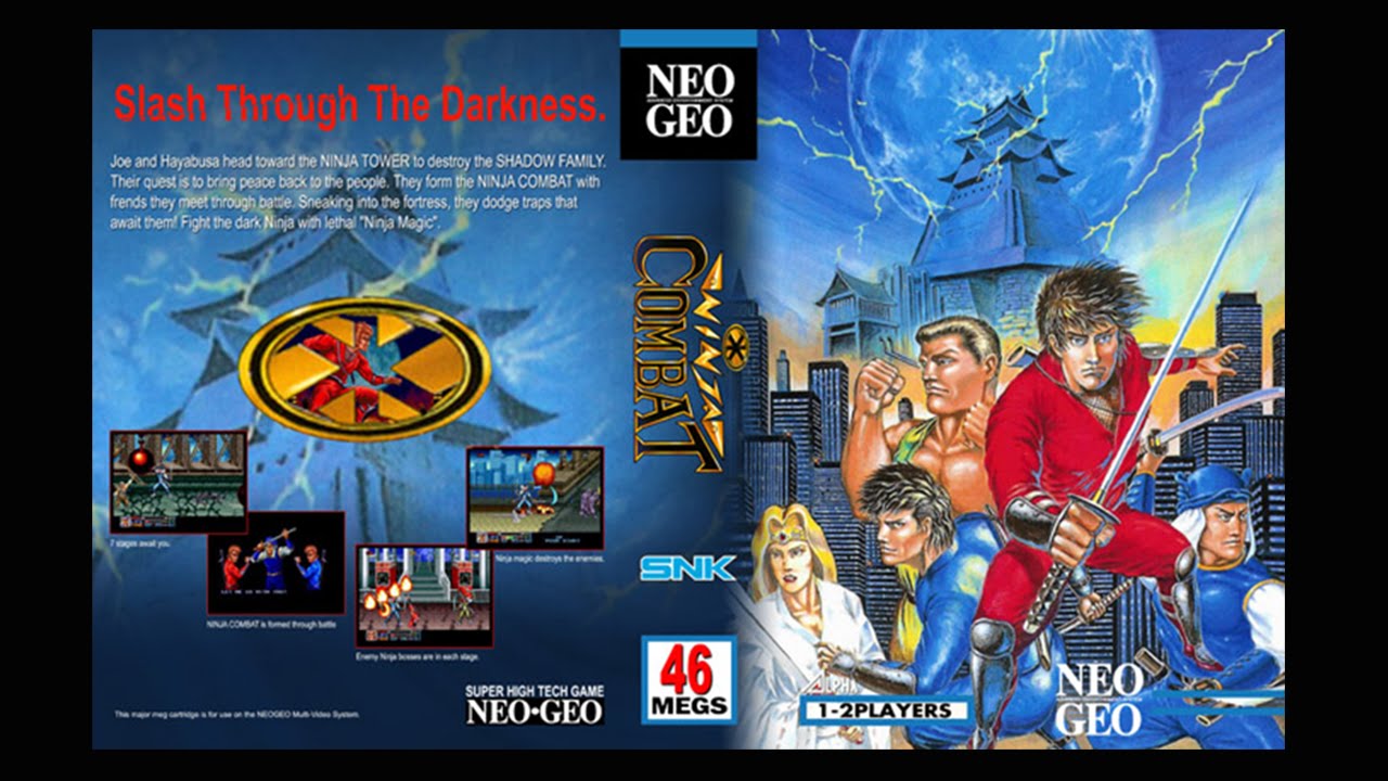 Ninja Combat Arcade (1990) Playthrough! - YouTube