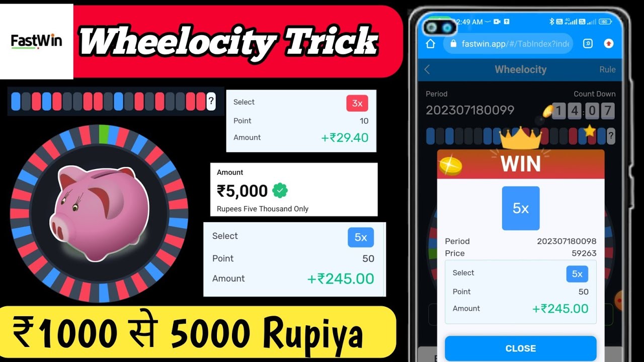 Fastawin Wheelocity Tricks | Fastwin Game Circle Winning Tricks ...