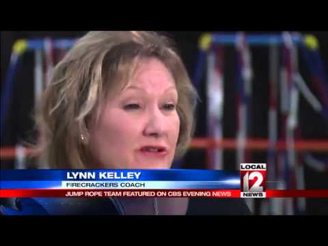 Firecracker jump rope team featured nationally - YouTube