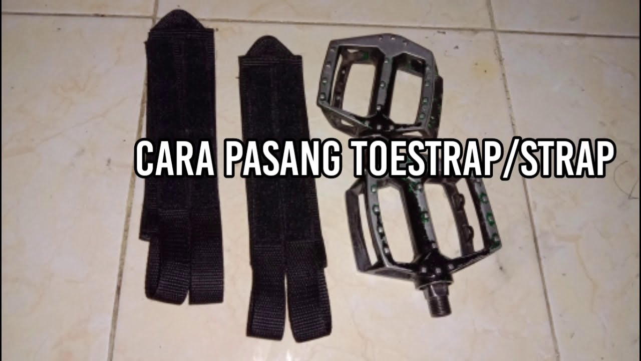 How to make pedal straps fixie | Cara memasang strap pedal untuk fixie ...