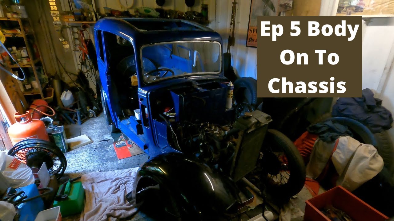 Austin 7 Ruby Restoration - Body On Chassis Ep5 - YouTube