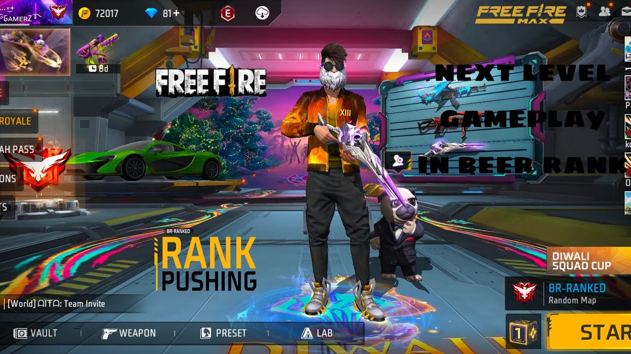 free fire br rank 9 kills 36 rank plus last moment death 🔥🫡 - YouTube