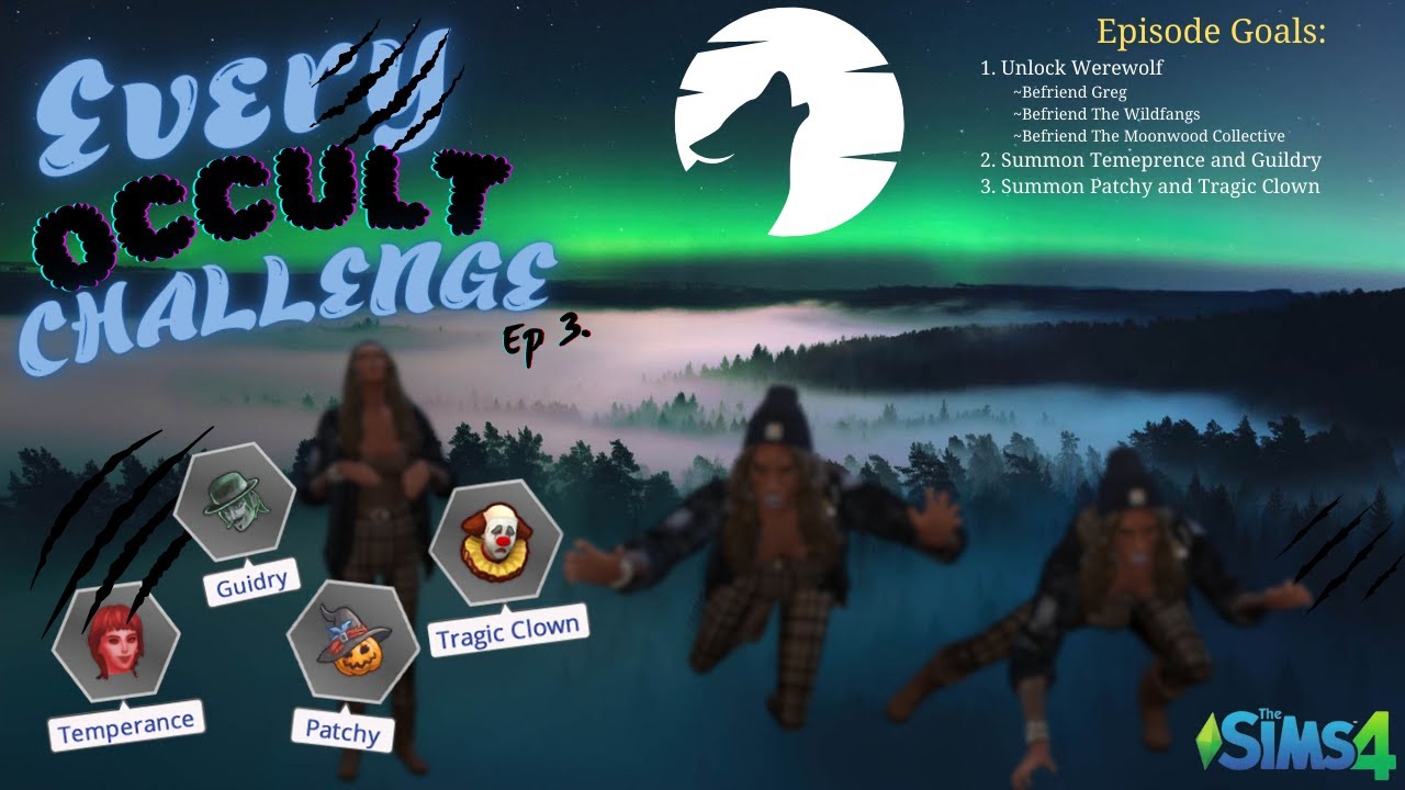 Almost done!!! {every occult challenge sims 4} - YouTube