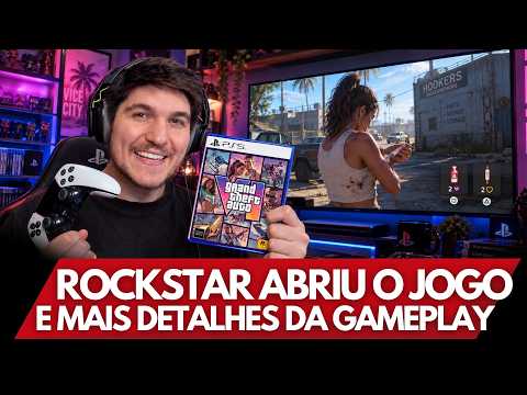 ROCKSTAR ABRE O JOGO SOBRE STATUS DE GTA 6 E DETALHE INTERESSANTE DE GAMEPLAY