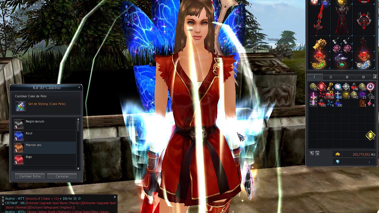 Cabal Online: hair color change - YouTube