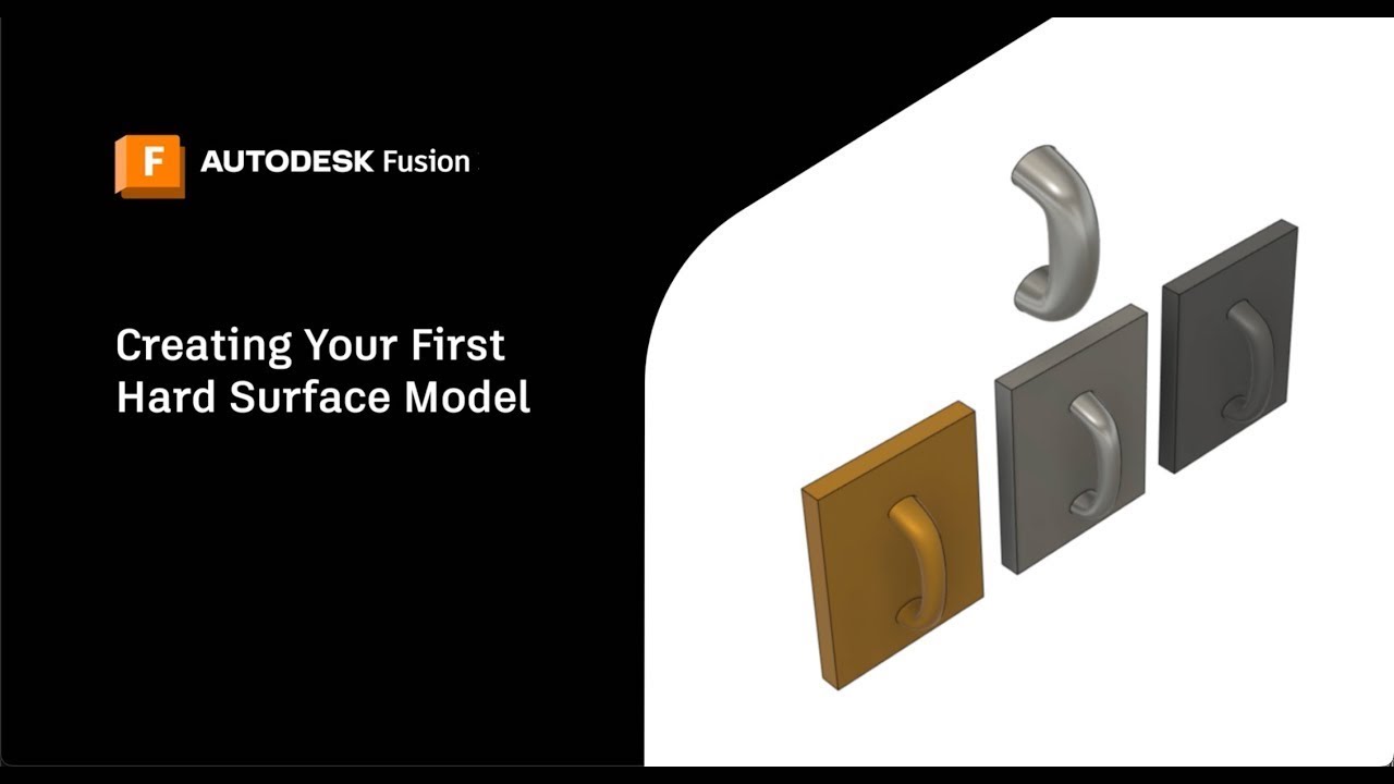 Create Your First Hard Surface Model in FIVE MINUTES with Fusion - YouTube