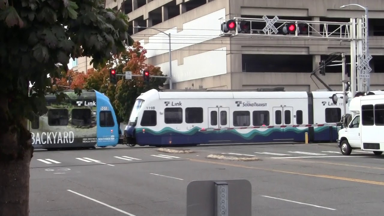 Seattle | Sound Transit LightRail #1 & #2 - YouTube