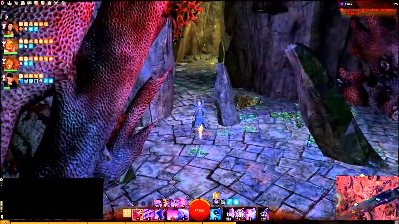 GW2 - The Ruined City of Arah Explorable Seers Path 4 Mes - YouTube