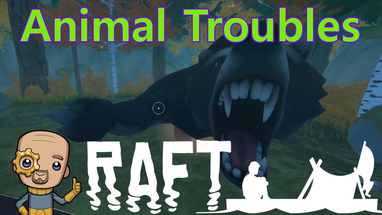 Exploring Bear island : Raft Ep3 - YouTube