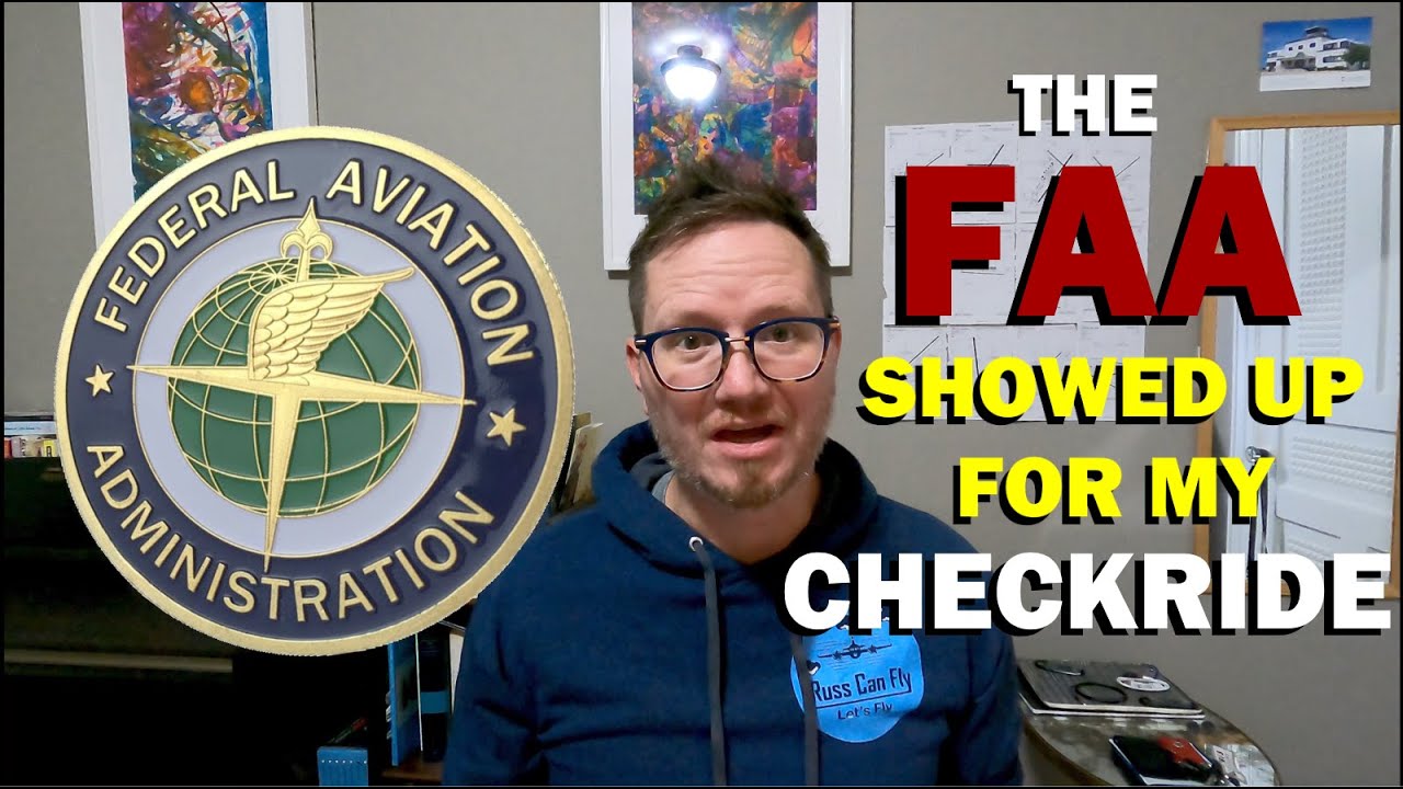 Is it bad when the FAA shows up for your checkride? - YouTube