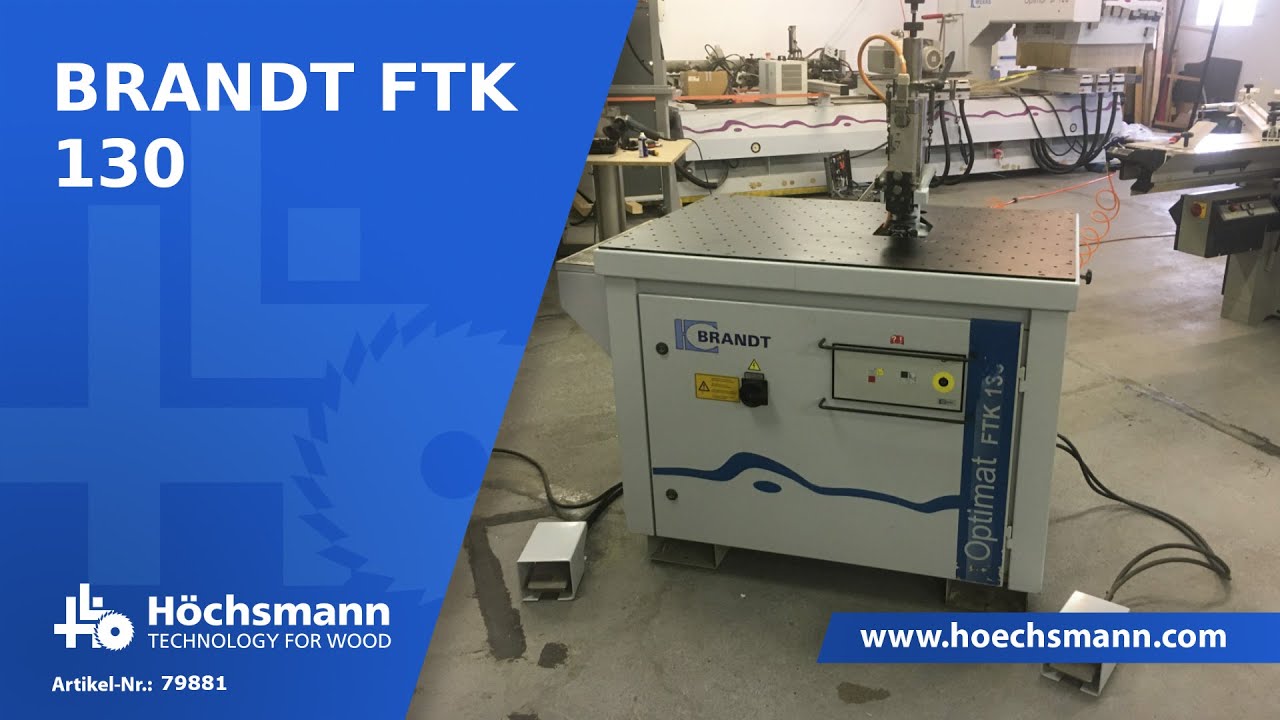 BRANDT FTK 130 (Höchsmann Klipphausen) - YouTube