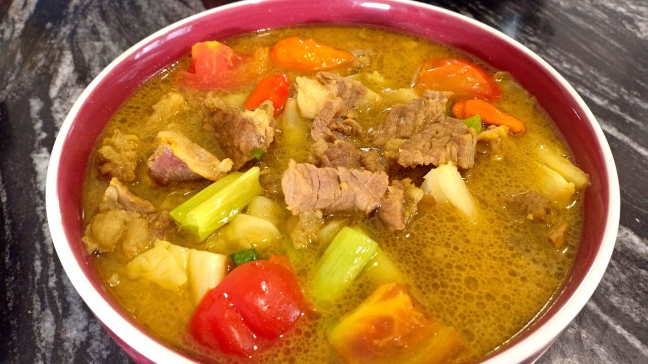GURIH KUAHNYA SEGER DAN ENAK || RESEP TONGSENG DAGING SAPI - YouTube