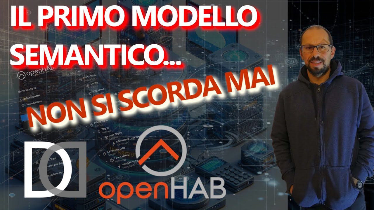 OPENHAB in PILLOLE: 20. Il modello SEMANTICO - Prima MODELLAZIONE - YouTube