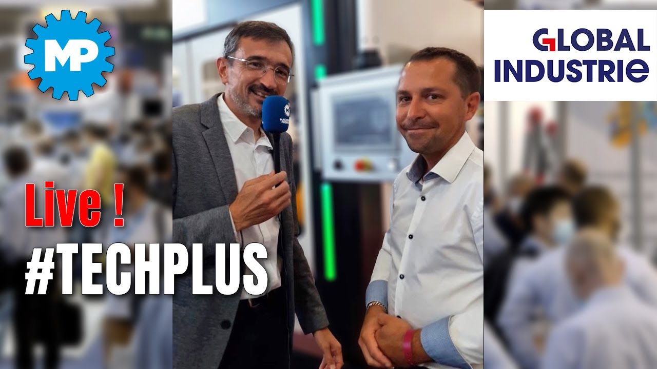 Interview Techplus Global Industrie 2021 - YouTube
