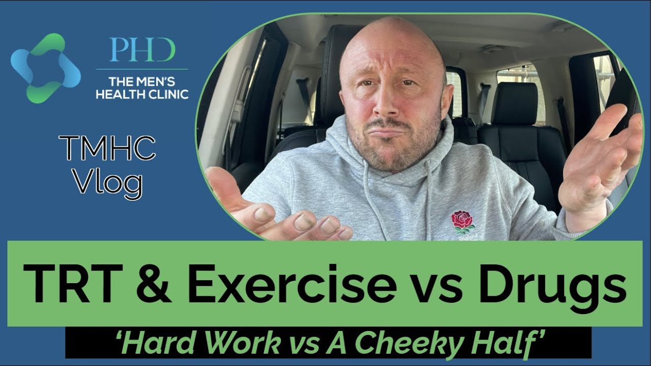 TRT & Exercise vs Drugs - 'Hard Work vs A Cheeky Half' - YouTube