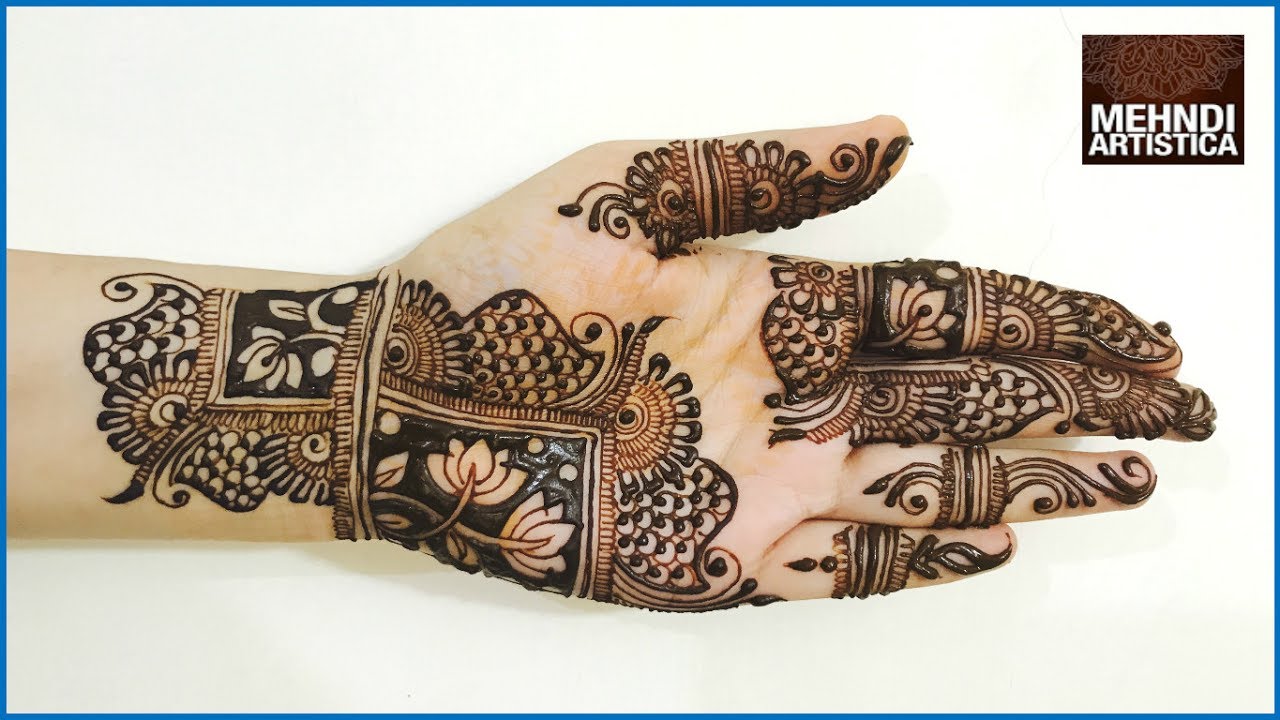 BEST Eid & Diwali Henna Mehndi Design For hands | Floral Wrist mehendi ...