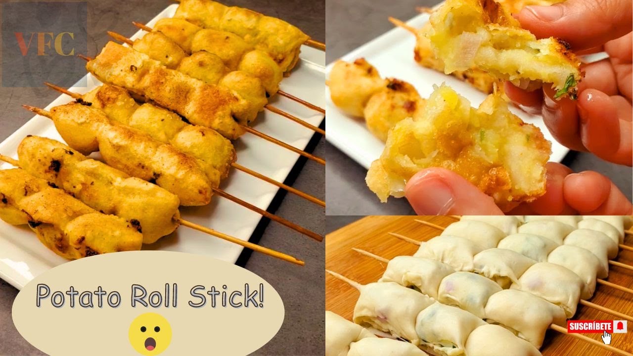 Never tried this recipe with Potatoes | Potato Roll Stick # ...