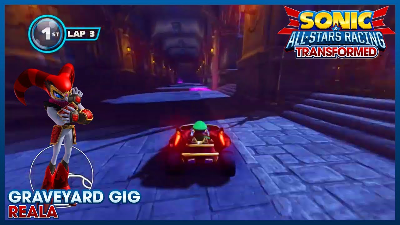 Sonic & All-Stars Racing Transformed - Graveyard Gig - Reala - YouTube