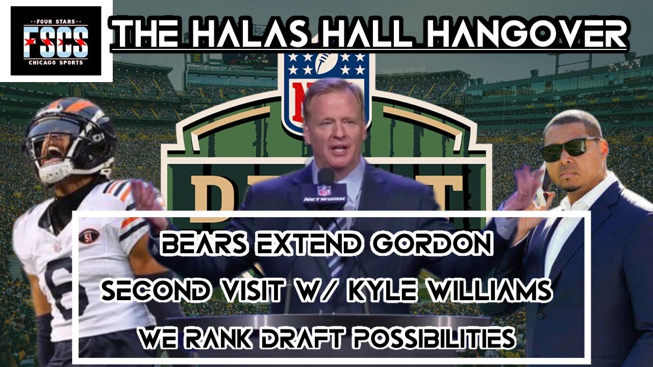 The Halas Hall Hangover | Chicago Bears Extend Gordon | Our favorite ...