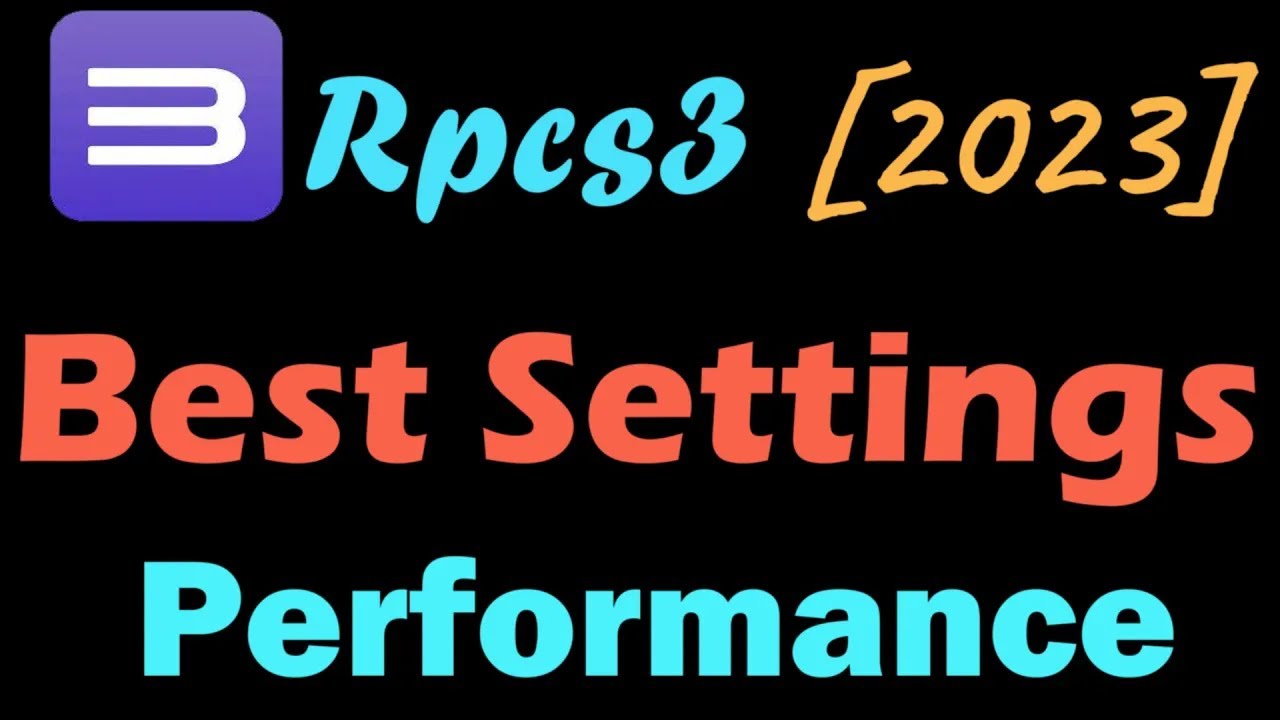 Best Settings for Rpcs3 Performance | Low fps - YouTube