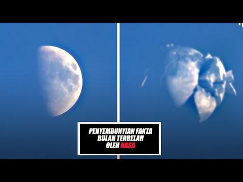 WALAUPUN MALU ! NASA Akhirnya Mengakui BULAN PERNAH TERBELAH 1400 Tahun Lalu