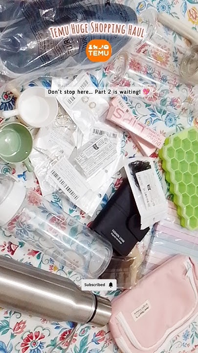 First Ever Huge Temu Haul (Part -1) | Finds You Will Obsess Over💖 | Totally Worth Buy🤫 - YouTube