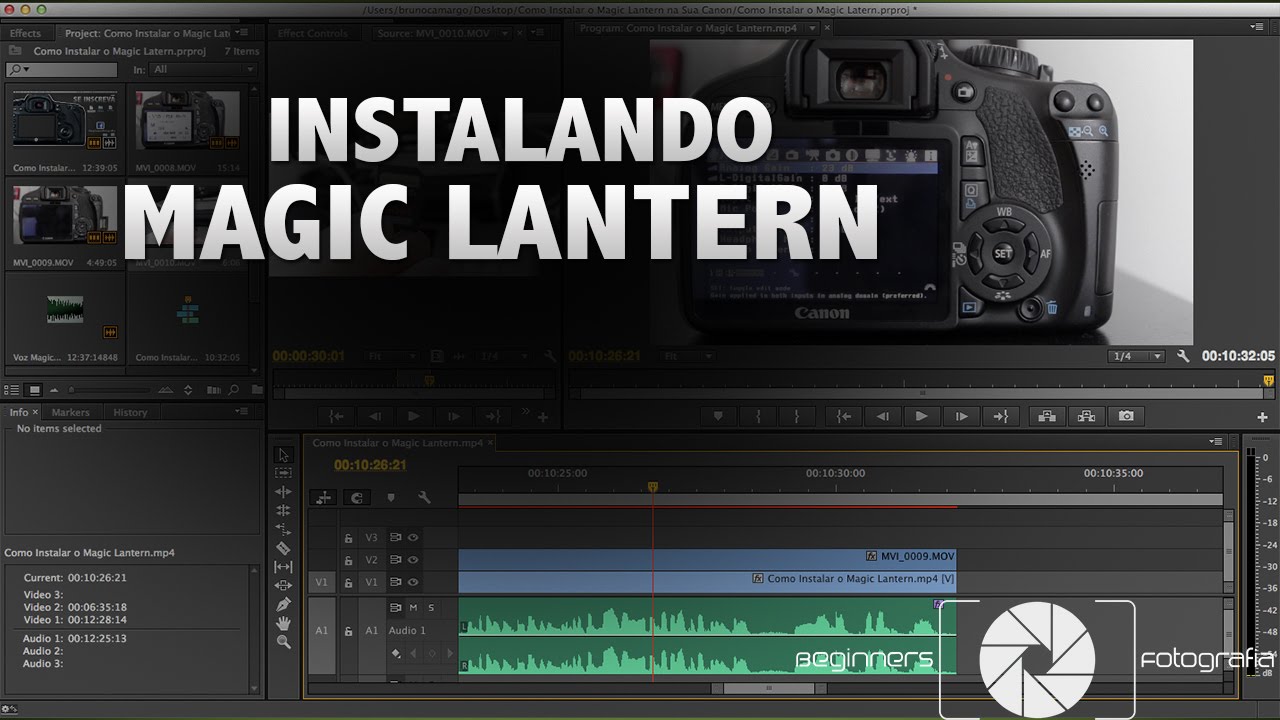 Como Instalar o Magic Lantern em sua Canon - YouTube
