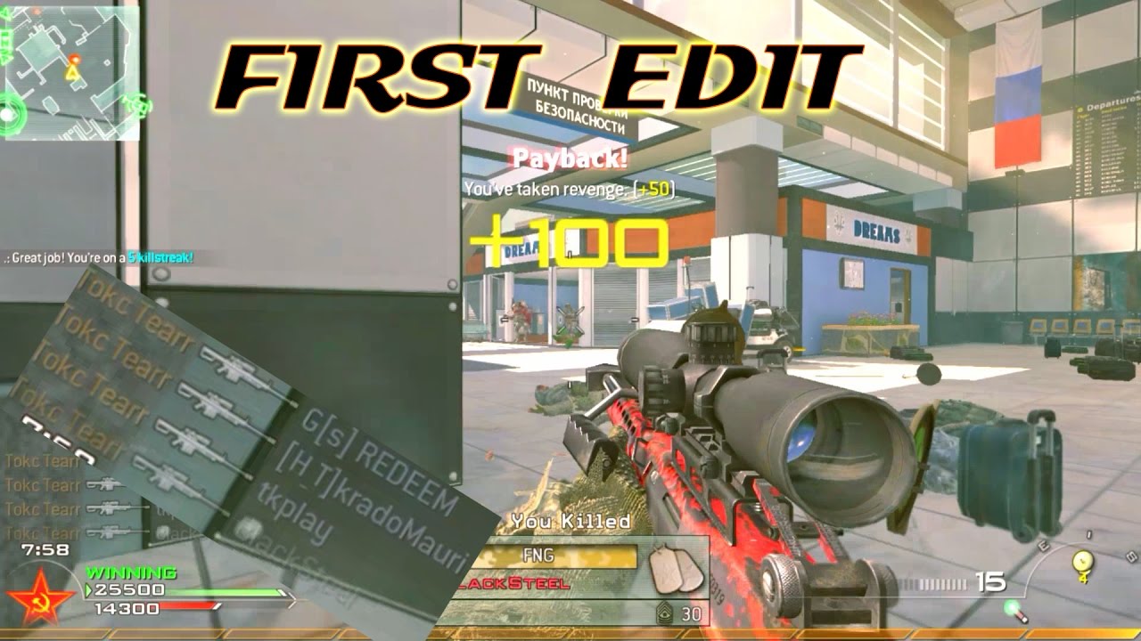 First Edit (COD4/MW2) - YouTube