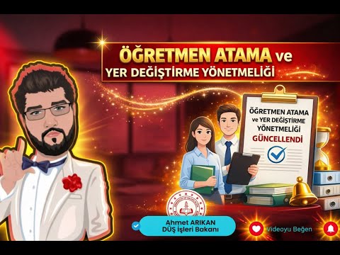 Öğretmen Atama ve Yer Değiştirme Yönetmeliği Değişti! 📋 9 Ocak 2026 Yönetmeliği Ne Getiriyor?