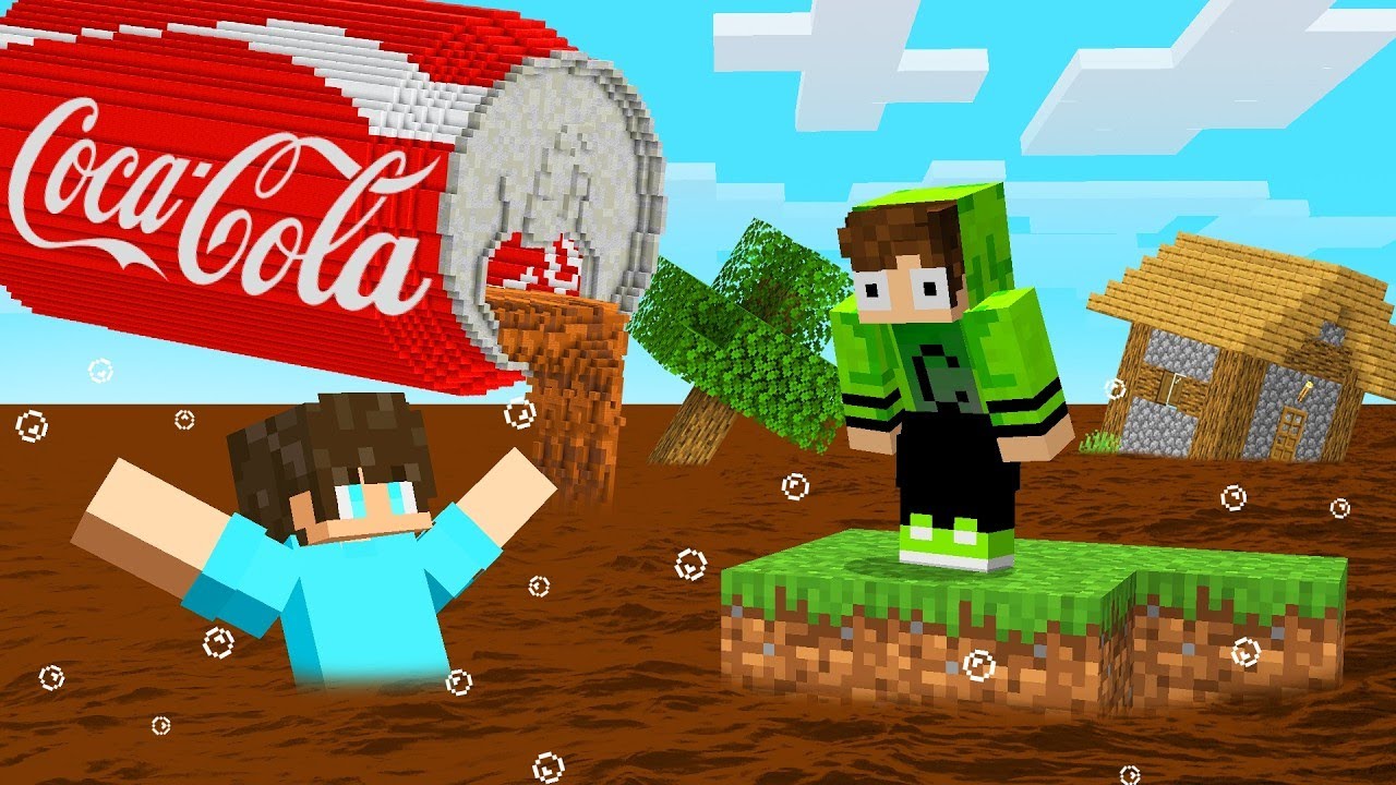 EVERY MINUTE, Coca‑Cola RISES MORE in Minecraft! - YouTube