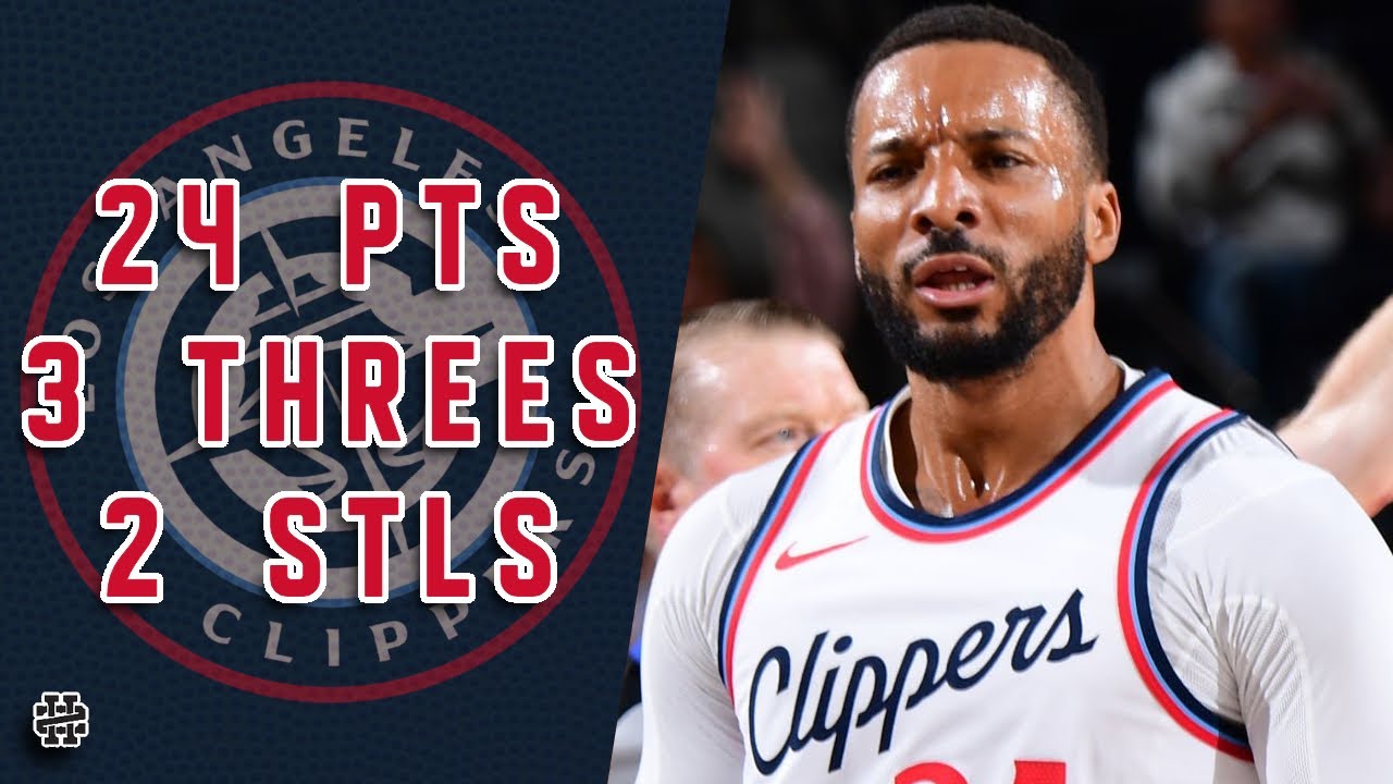 Norman Powell 24 pts 3 threes 2 stls vs Thunder 24/25 season - YouTube