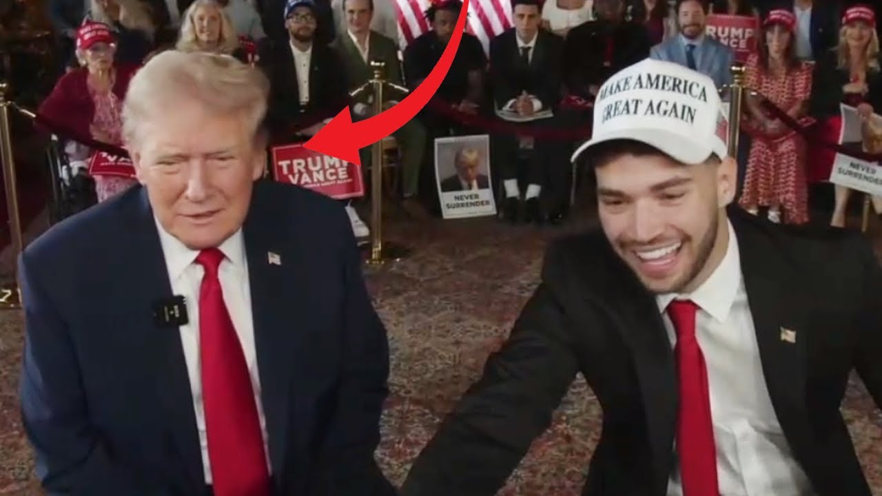 Adin Ross Meets Donald Trump... - YouTube