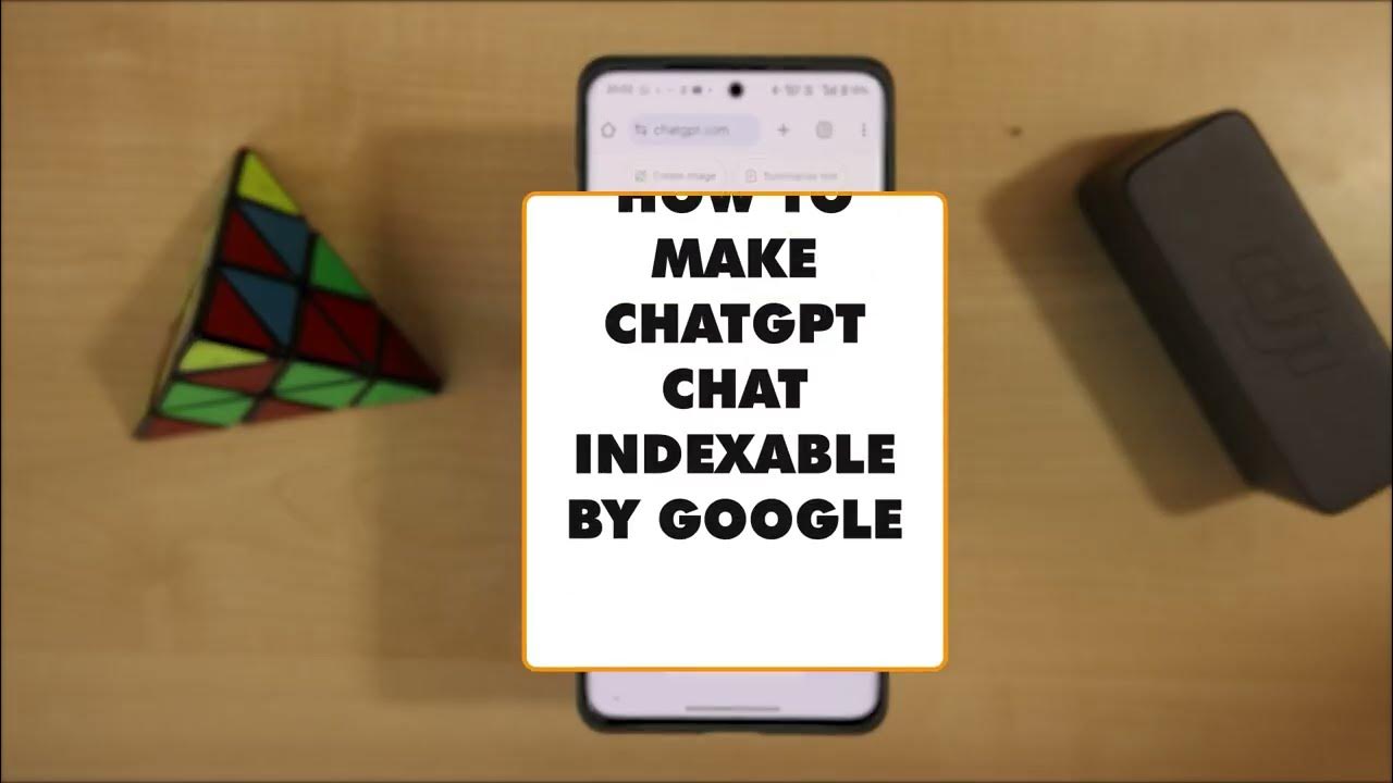 How to Make ChatGPT Chat Indexable By Google Search - YouTube