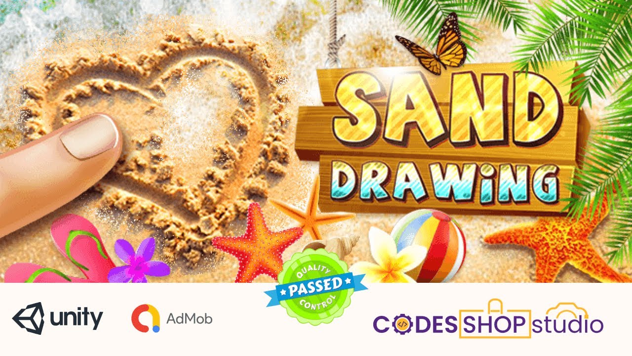 Sand Drawing App | Sand Draw | Art | - YouTube