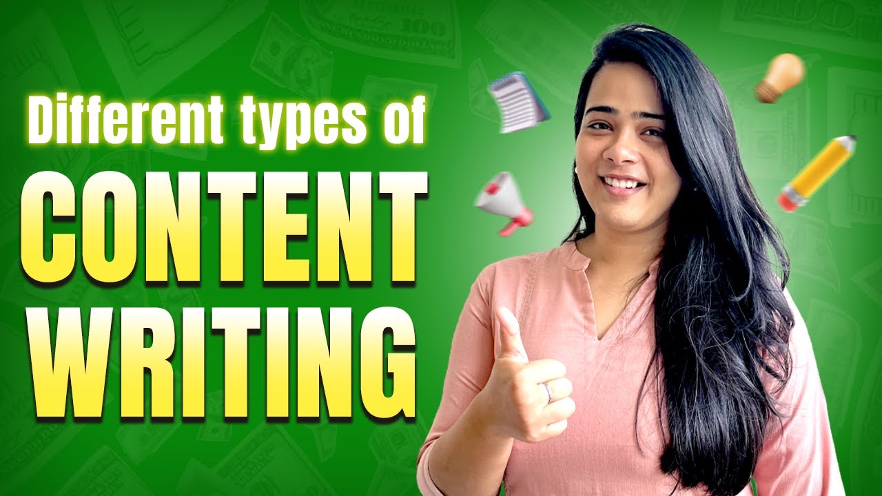 7 Different Types Of Content Writing | Career Options - YouTube
