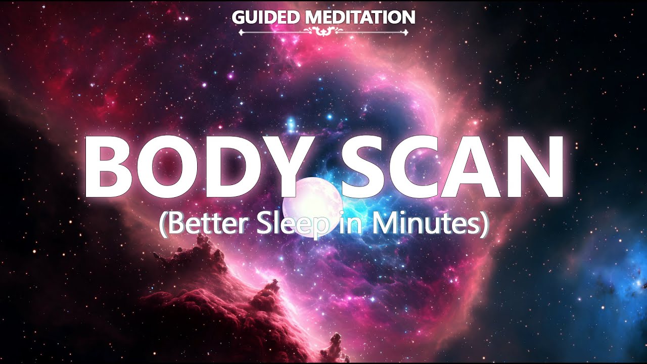 💤Release All Tension and Sleep Peacefully💤Body Scan Guided Meditation ...