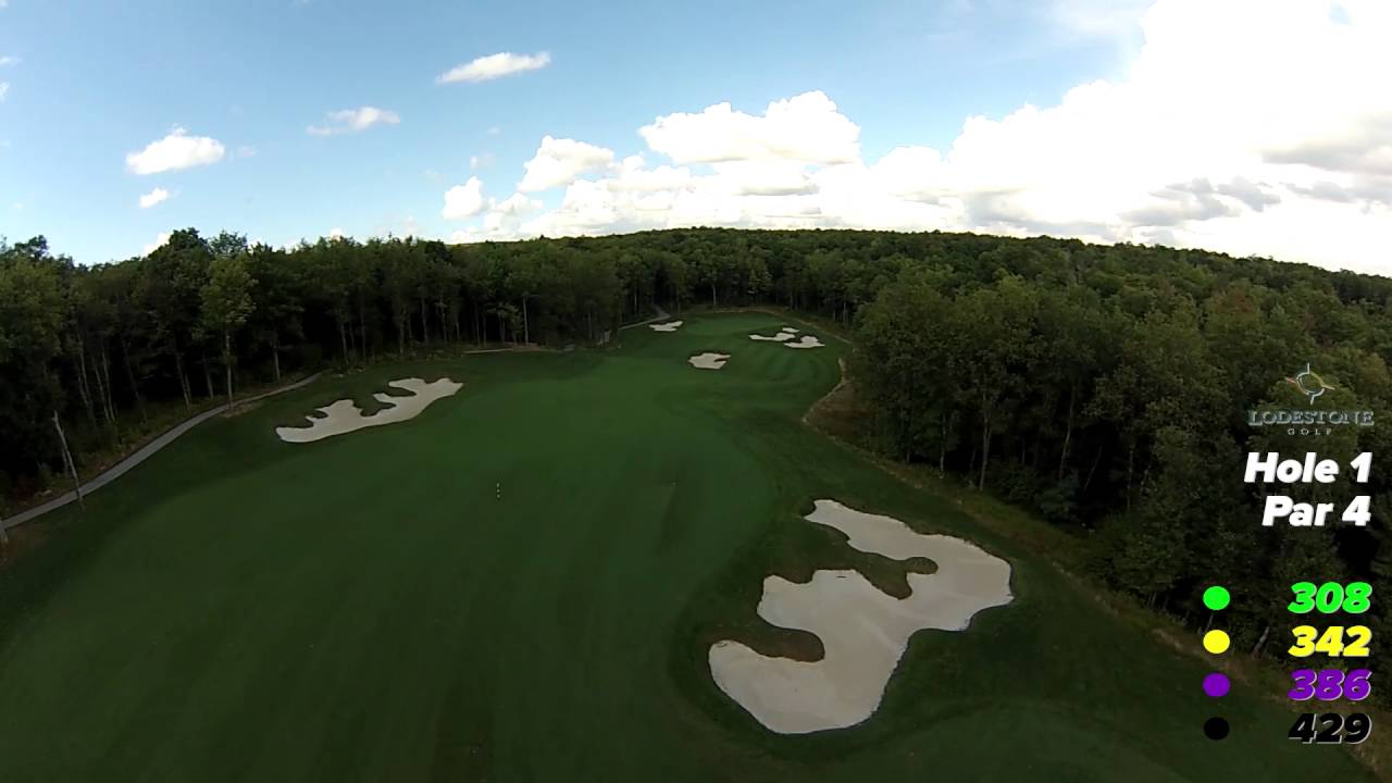 Lodestone Golf Course Hole #1 - YouTube