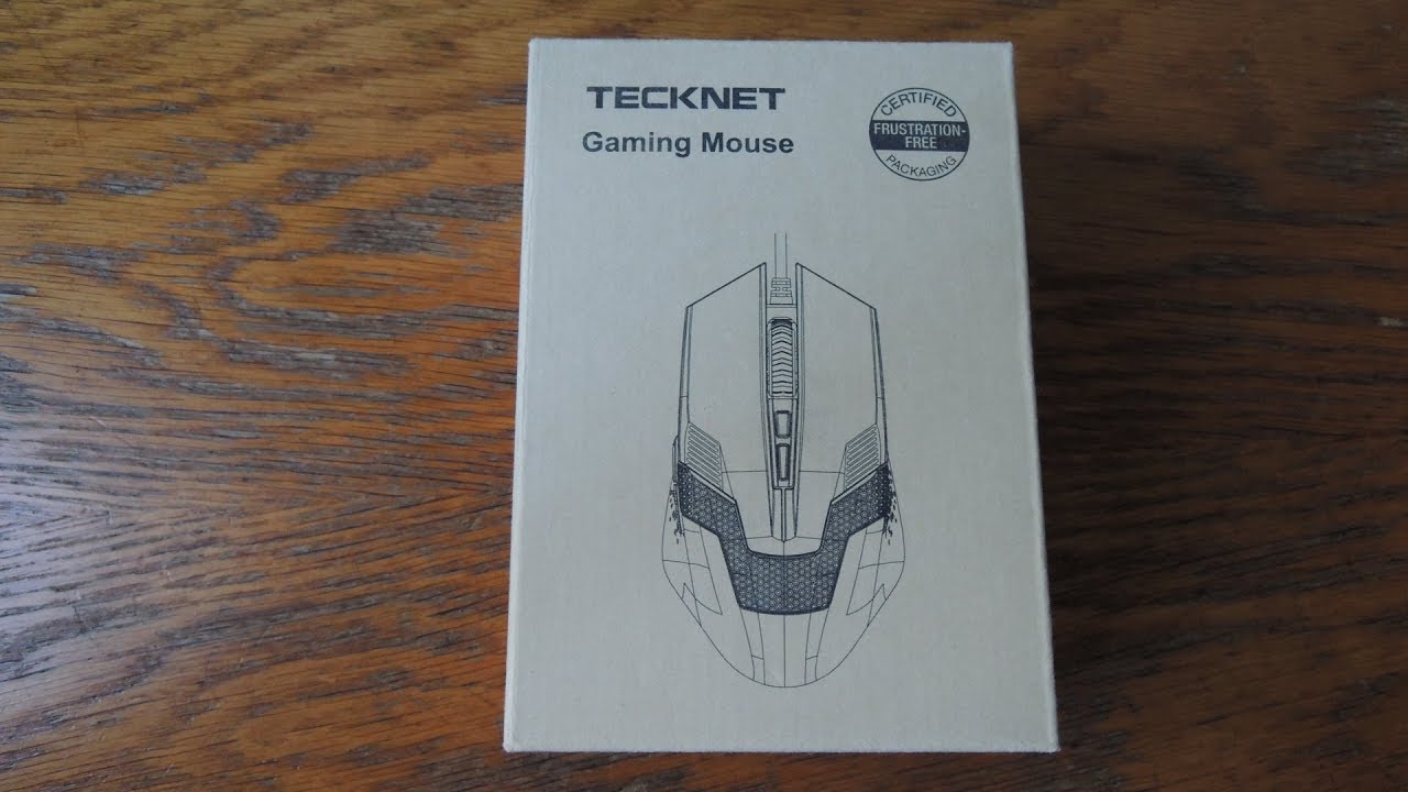 Ratón óptico TeckNet GM299 7000DPI Programable review en español - YouTube