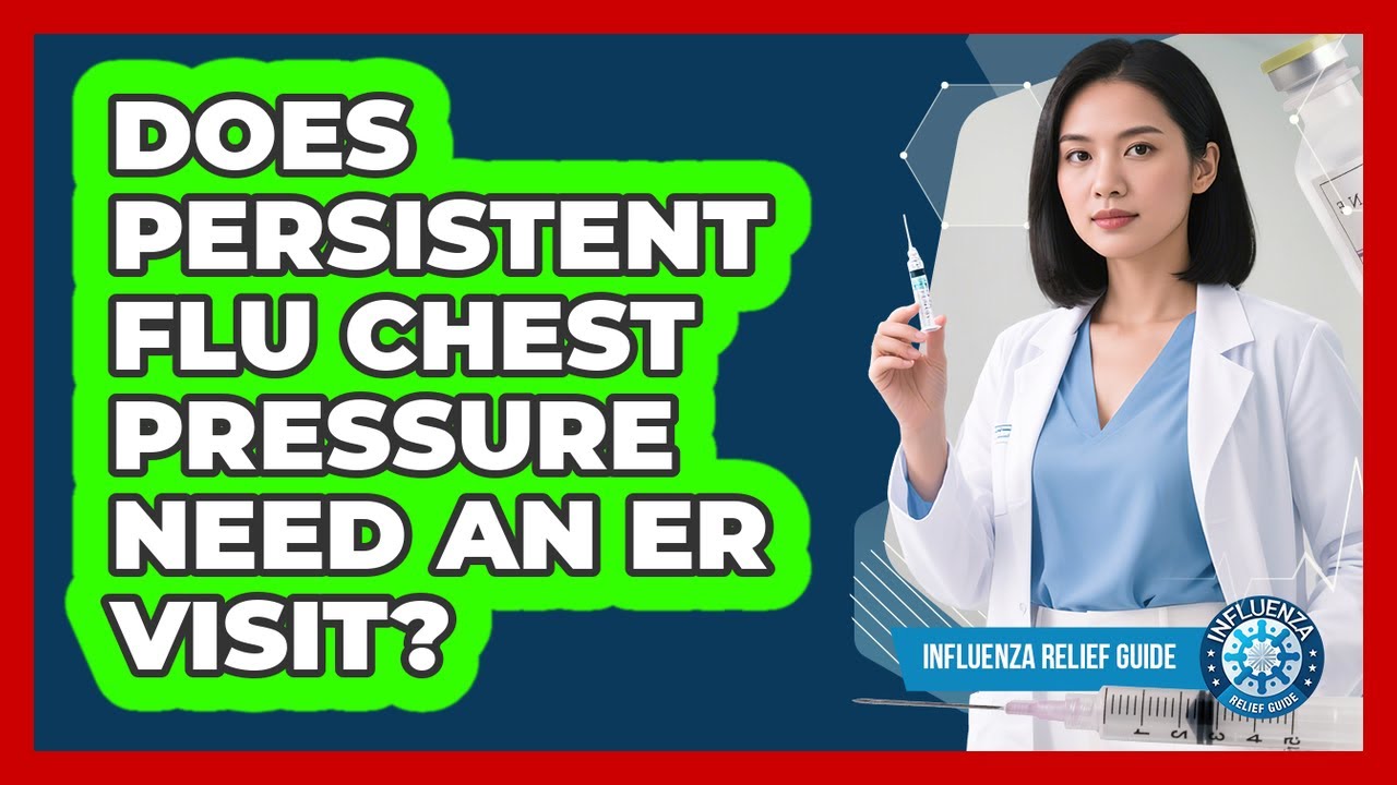 Does Persistent Flu Chest Pressure Need An ER Visit? - YouTube