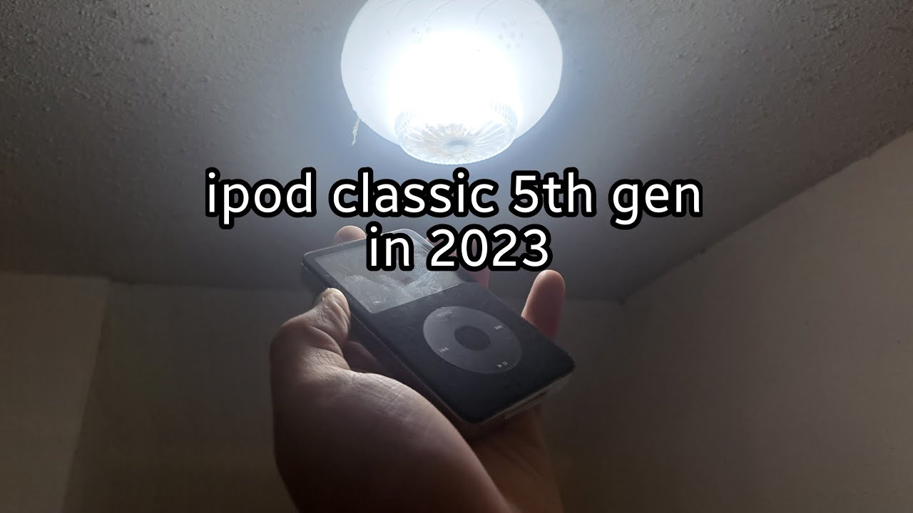 ipod classic 5th generation in 2023 - YouTube