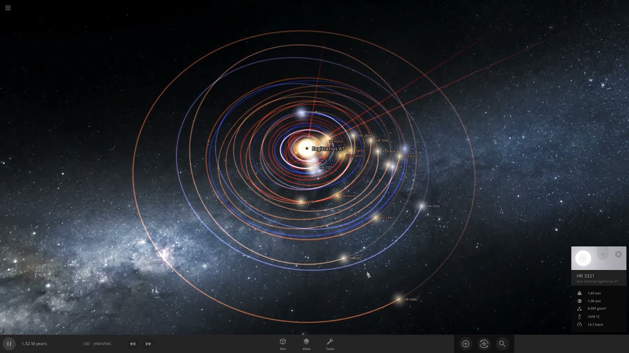making a galaxy in universe sandbox 2 - YouTube