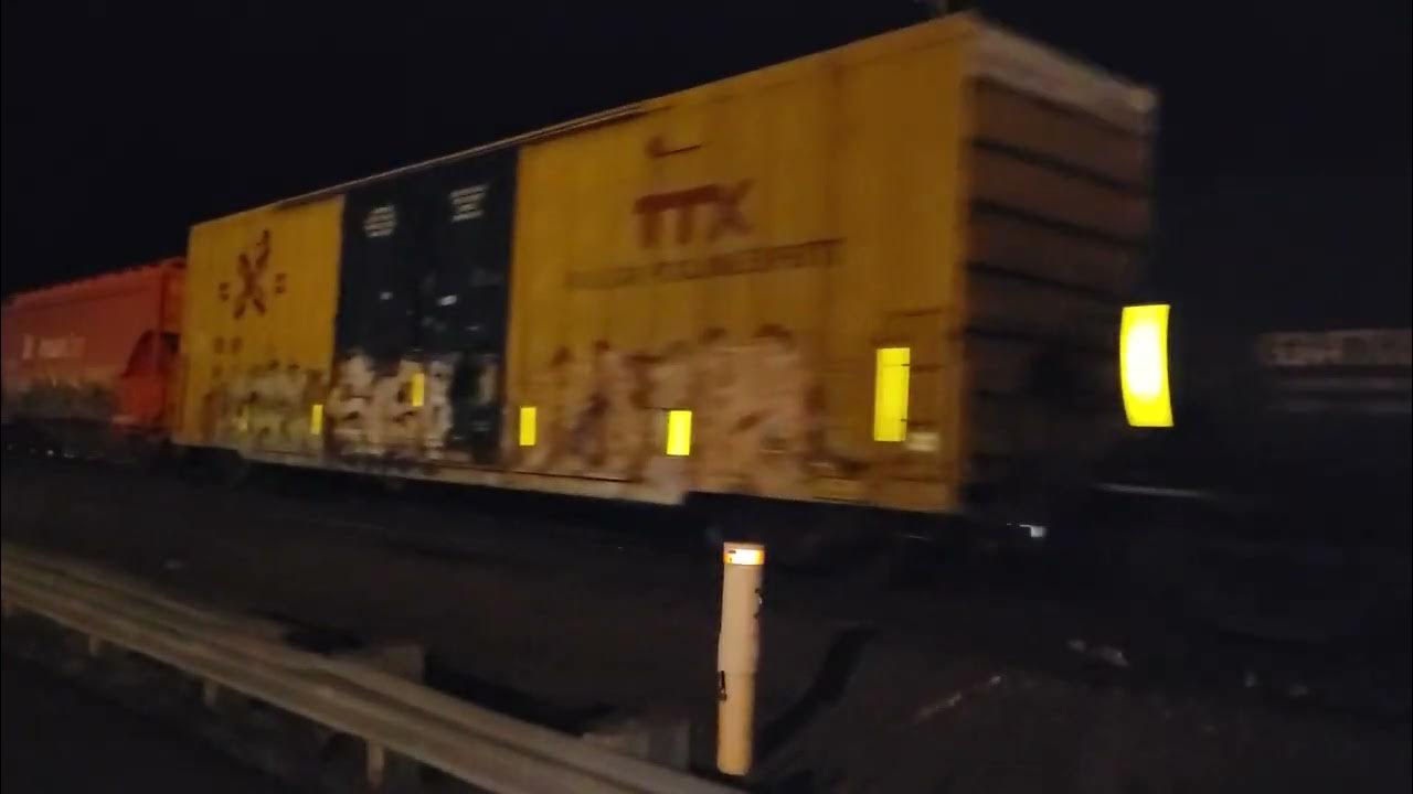 CN 3033 M341 at Ladysmith on 3-21-24 - YouTube