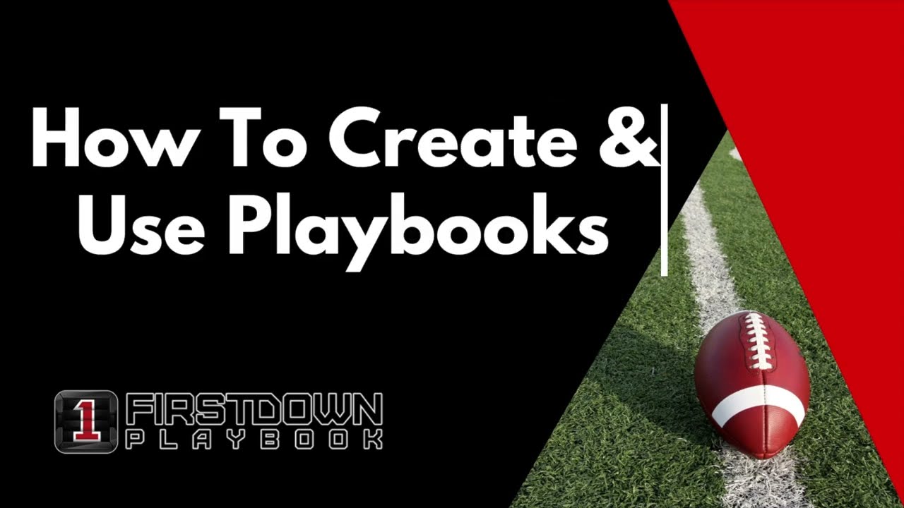 How To Create A Playbook On FirstDown PlayBook YouTube How To Create A Playbook On FirstDown PlayBook YouTube