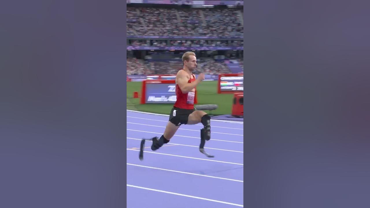 Hunter Woodhall Wins Gold For The USA In The Men's 400m T62 Final 🥇🇺🇸 ...