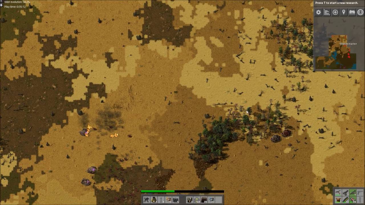 Factorio Tutorial - Revisiting Mid Game Combat With The Flamethrower ...