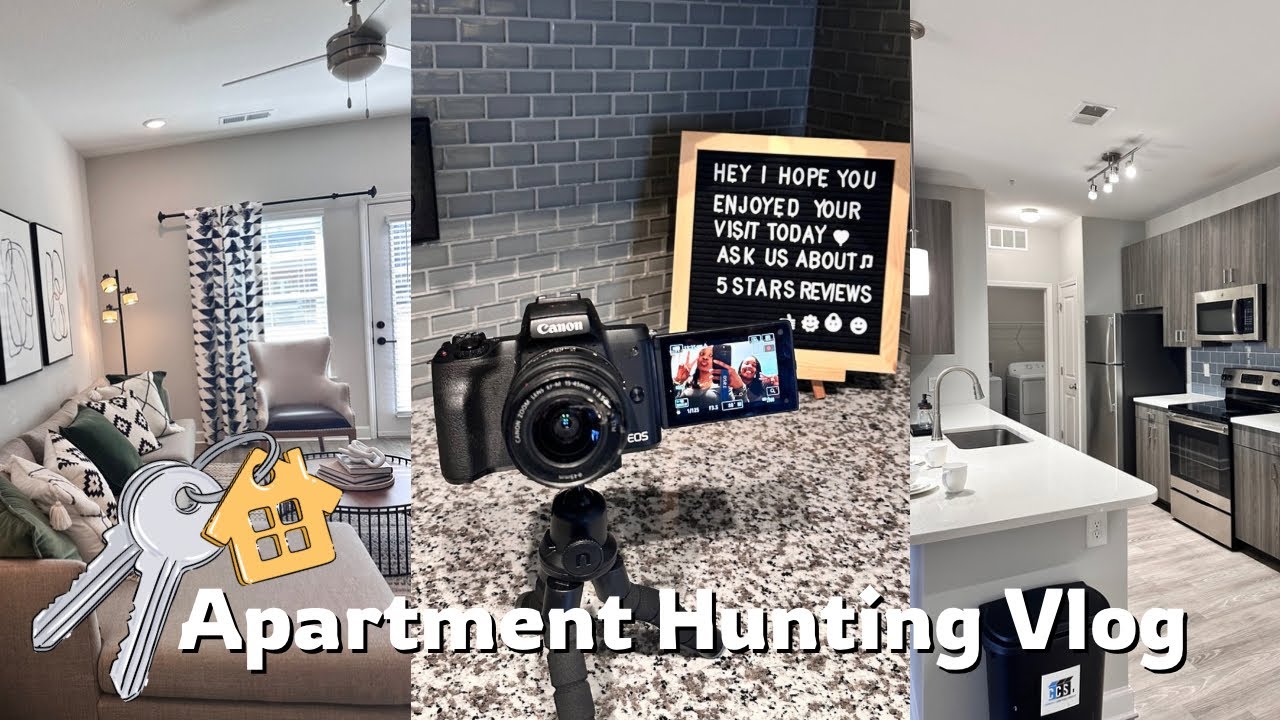 Apartment Hunting in Atlanta, GA vloggg - YouTube