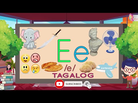 Mga Salitang Nagsisimula sa Letrang E | Ee Words - YouTube