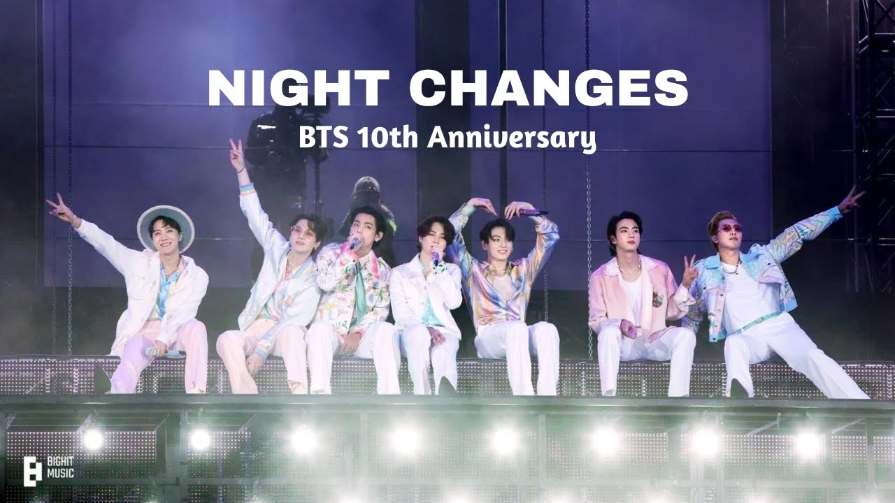 BTS FMV Night Changes • will bring a smile on your face [REUPLOAD] - YouTube Music