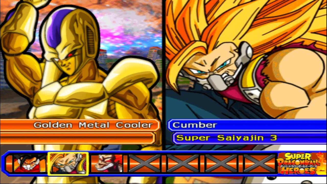 Golde Metal Cooler VS Cumber SSJ 3 | Dragon Ball Z Budokai Tenkaichi 3 ...